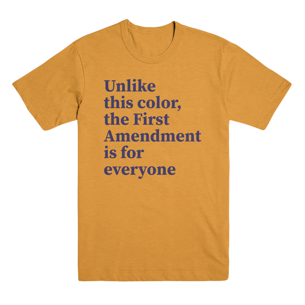 First Amendment for Everyone T-shirt – Freedom Forum Shop
